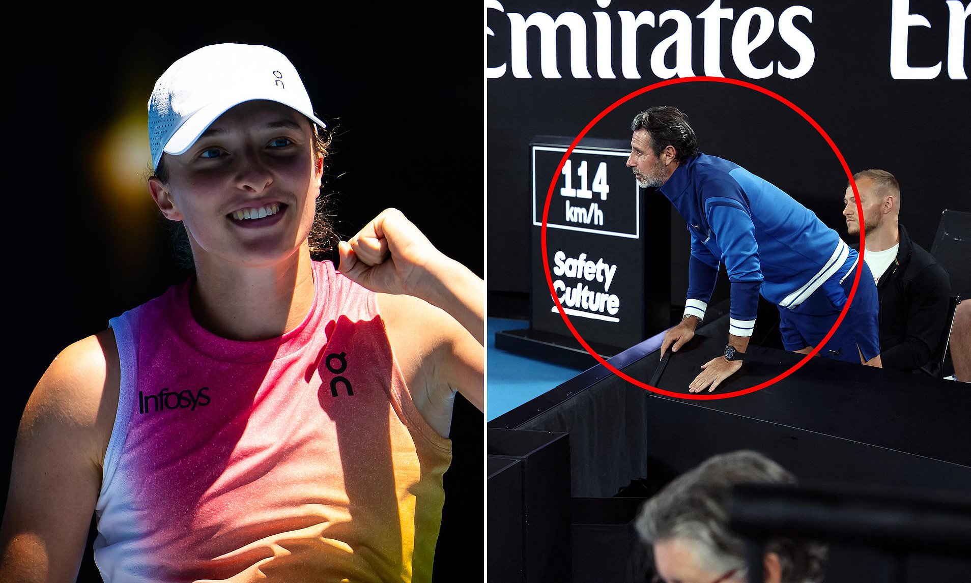Iga Swiatek backs controversial coaching pod innovation at the ...