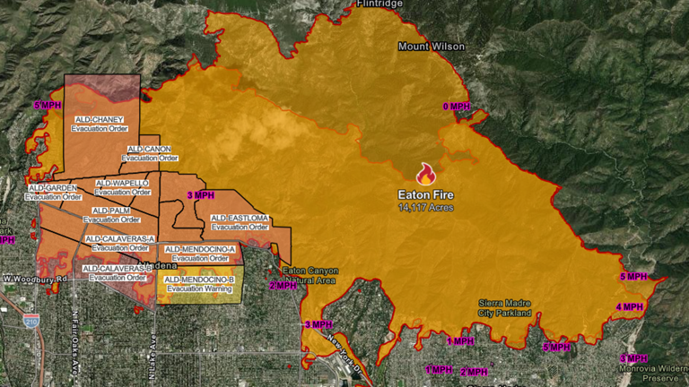 California Fires Updates: Saturday, Jan. 18
