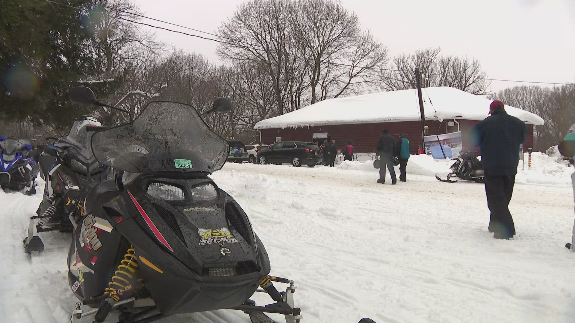 Snowmobile clubs host event in Chautauqua County