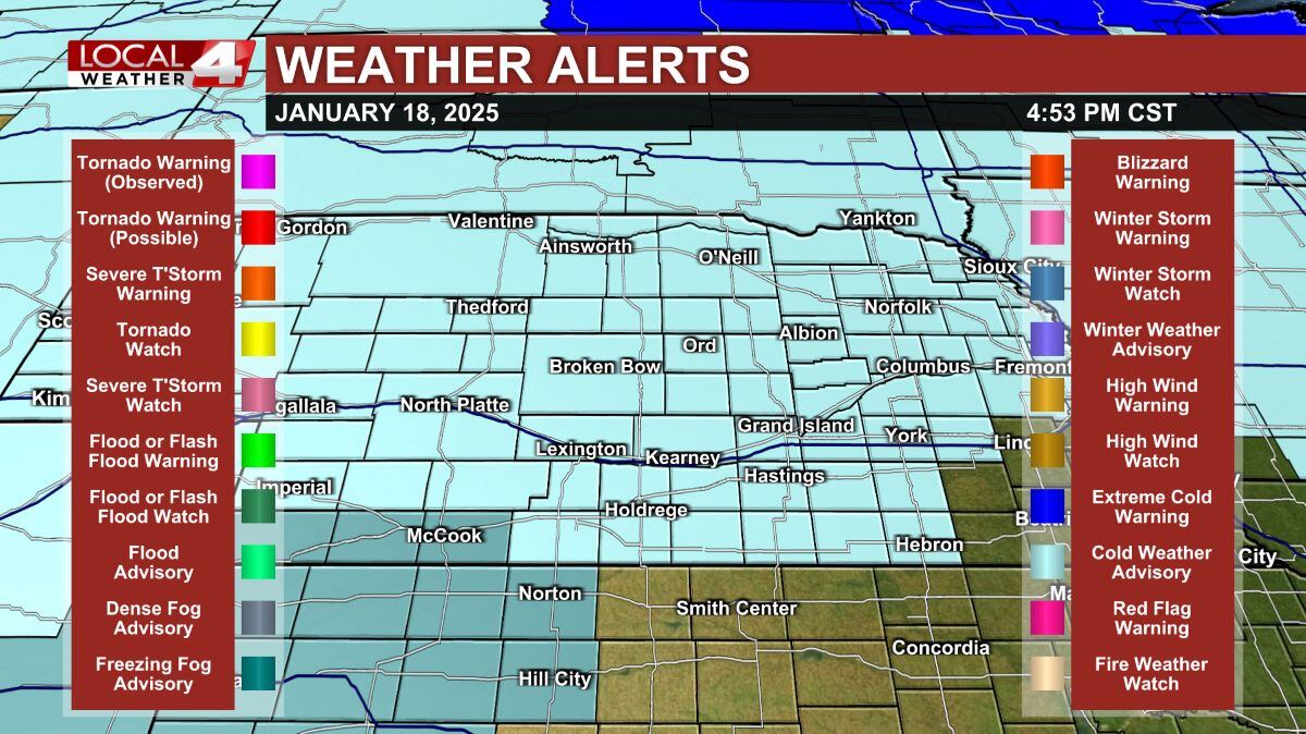 Cold Weather Advisory; Frigid temperatures and dangerous wind chills ...