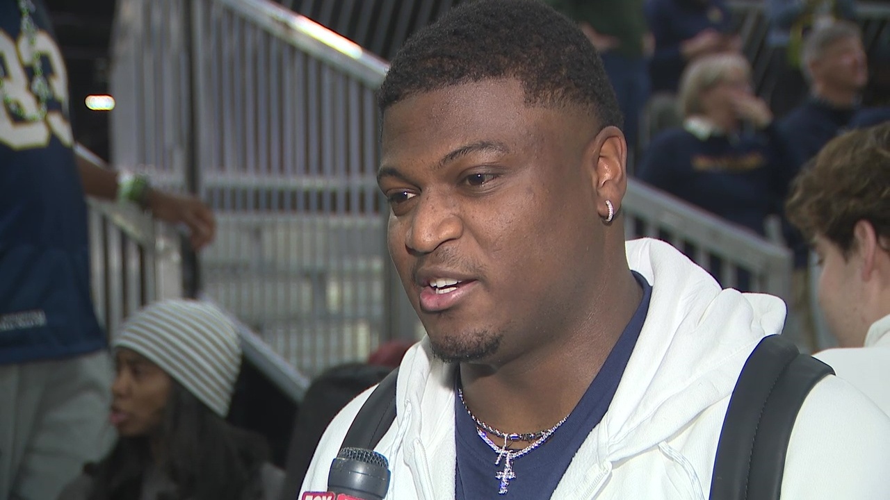 One-on-one with Notre Dame WR Jayden Thomas