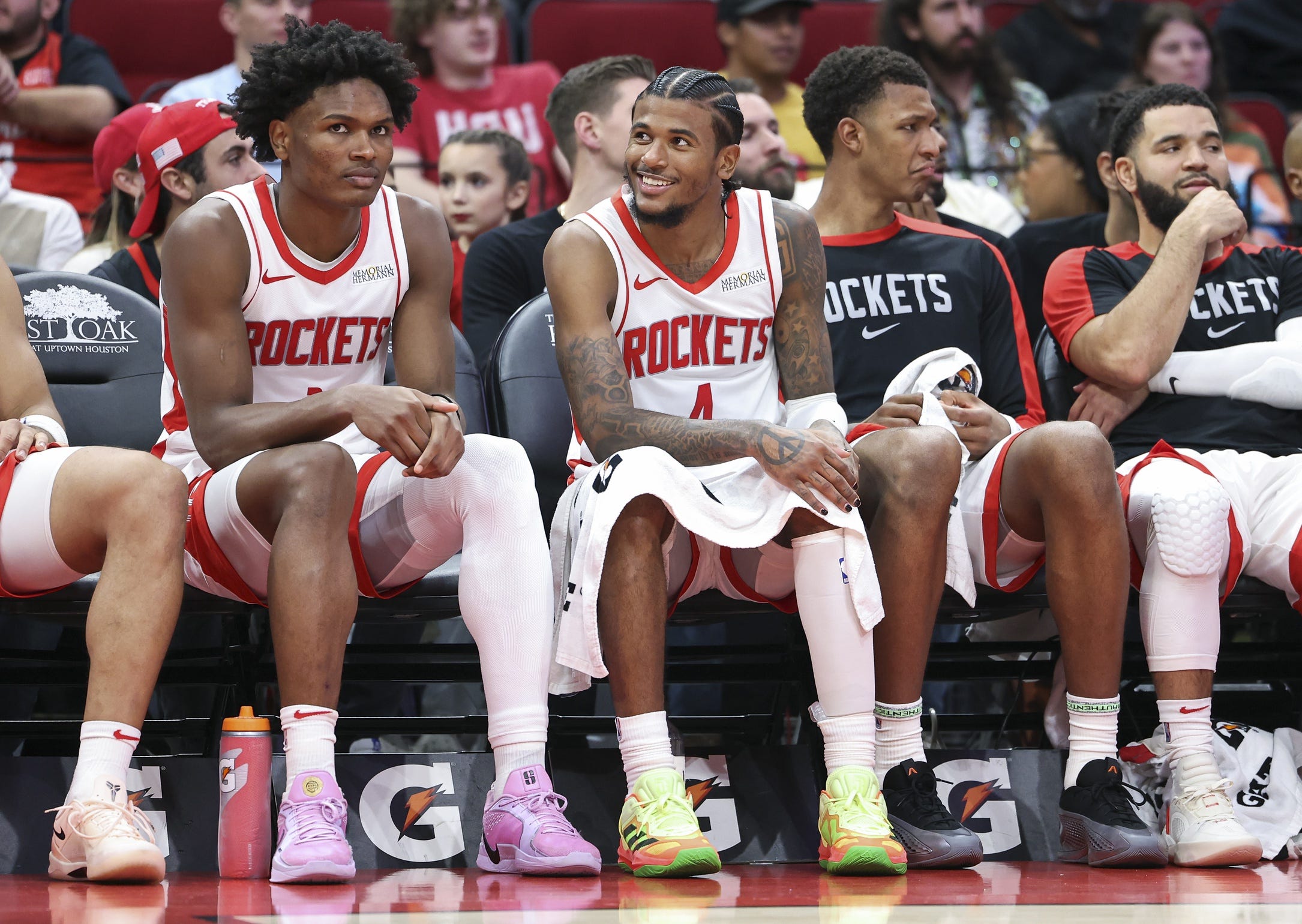 Rockets injury updates: Amen Thompson out with calf tightness, Jabari ...