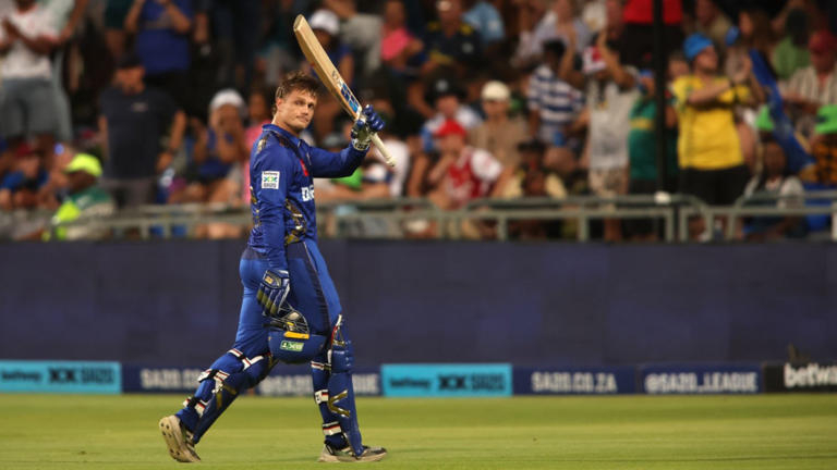 Ryan Rickelton’s century in vain as MI Cape Town lose to DSG