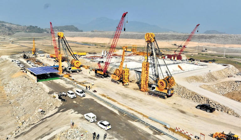 Polavaram irrigation project: Construction of new D-Wall works begin