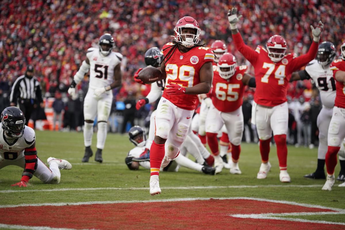Chiefs' first touchdown of the NFL postseason goes to the perfect ...