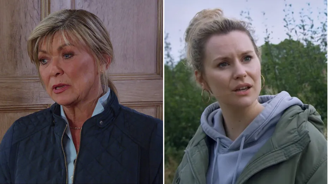 Kim delivers a shock to Dawn in Emmerdale but all is not what it seems