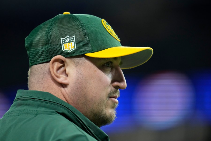 Packers offensive coordinator Adam Stenavich interviewed by Chicago ...