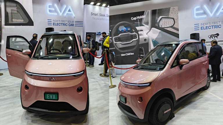 Vayve Mobility Launches India’s First Solar Electric Car, Eva, At An Introductory Price Of ₹3.25 ...