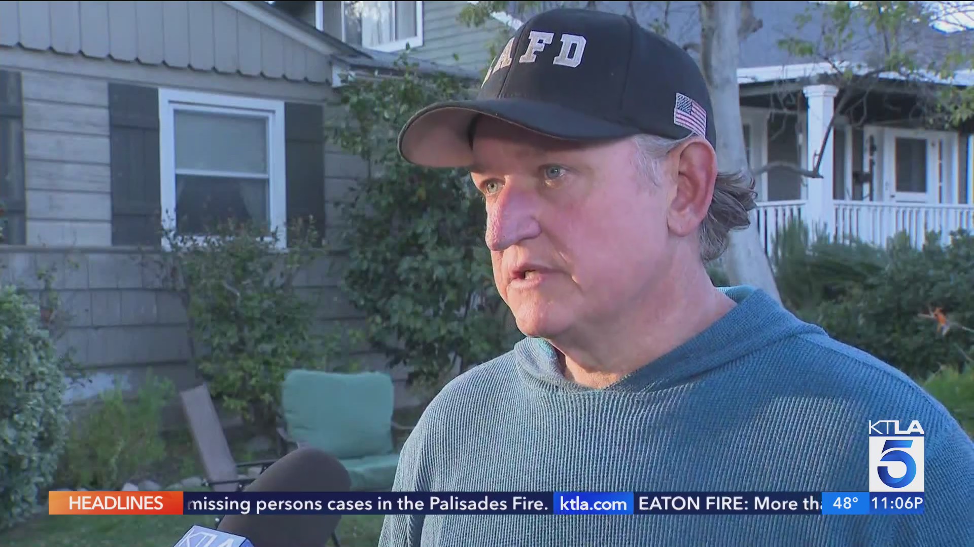 L.A. fire captain saves his neighborhood from wildfire