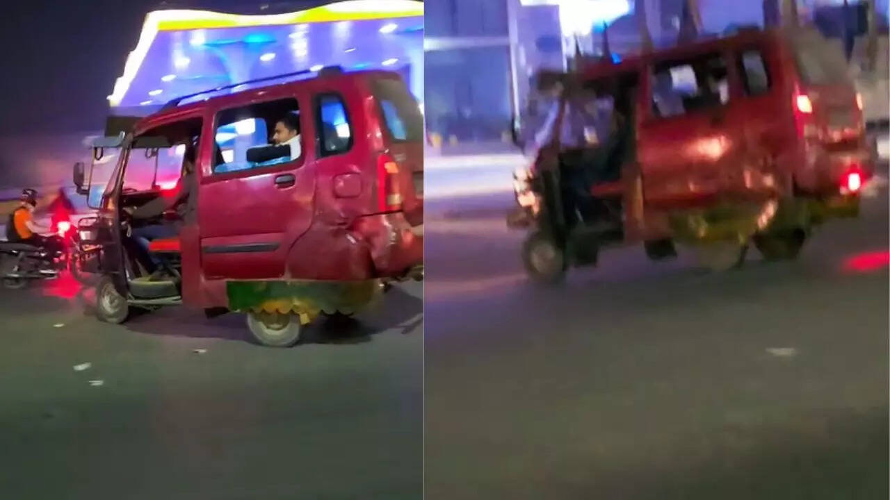 ‘If Auto-Rickshaw Had A Kid With Wagon R’: Unique Hybrid Vehicle Turns ...