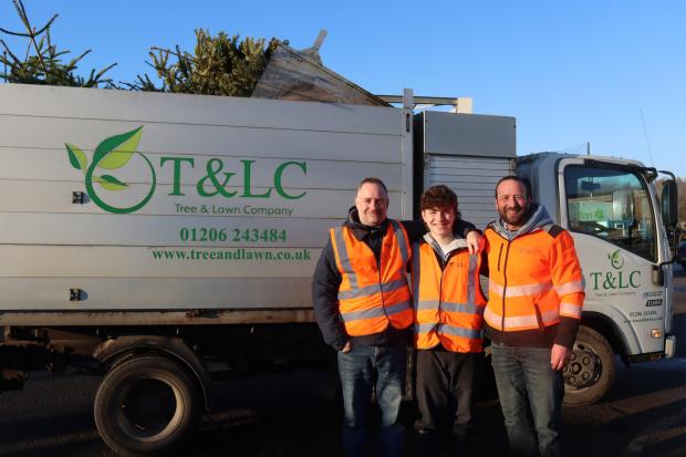Annual Christmas tree recycling scheme raises £40,000 for Colchester ...