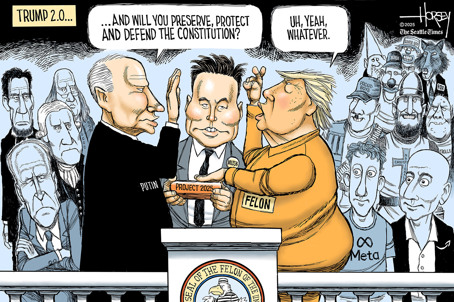 Political Cartoons: The Latest Editorial Cartoons From The TCA