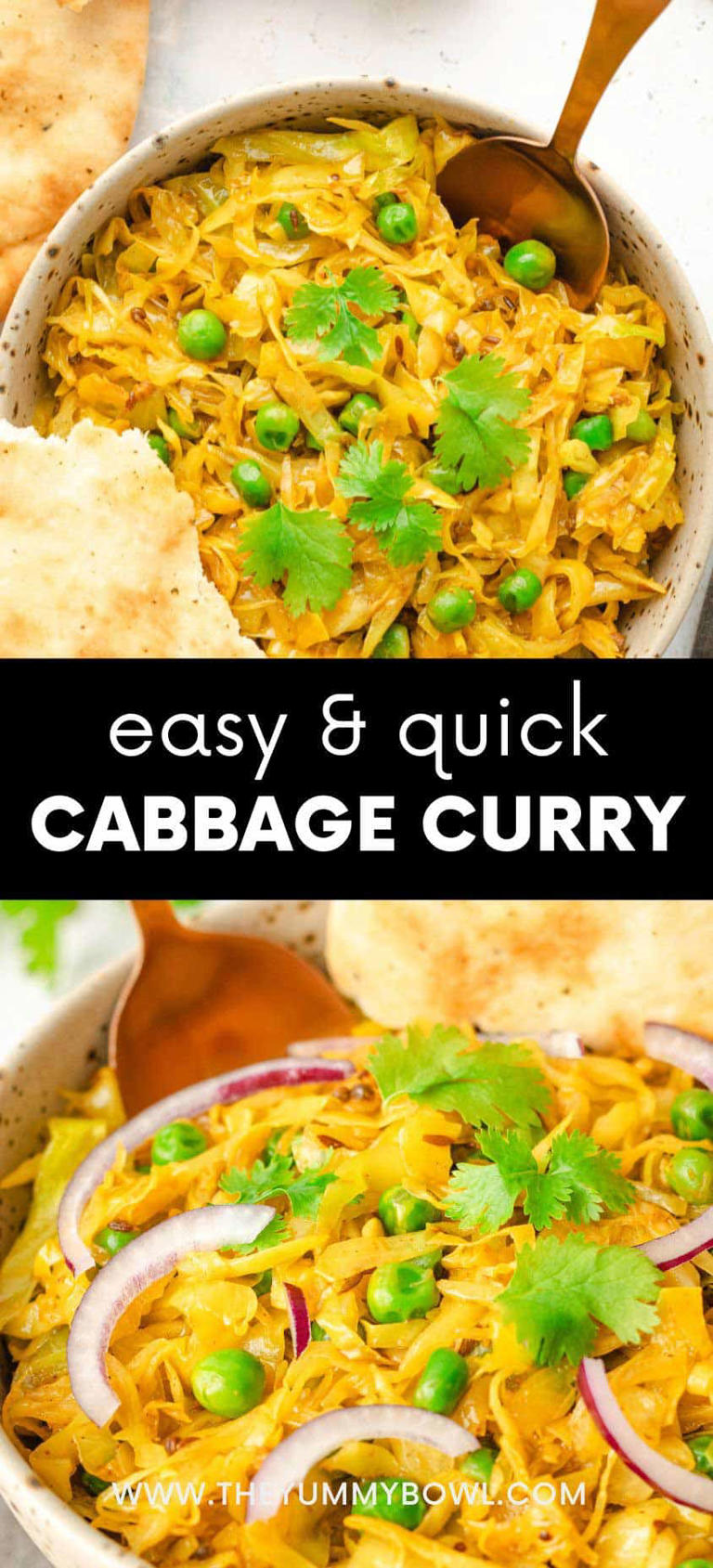 20-Minute Cabbage Curry