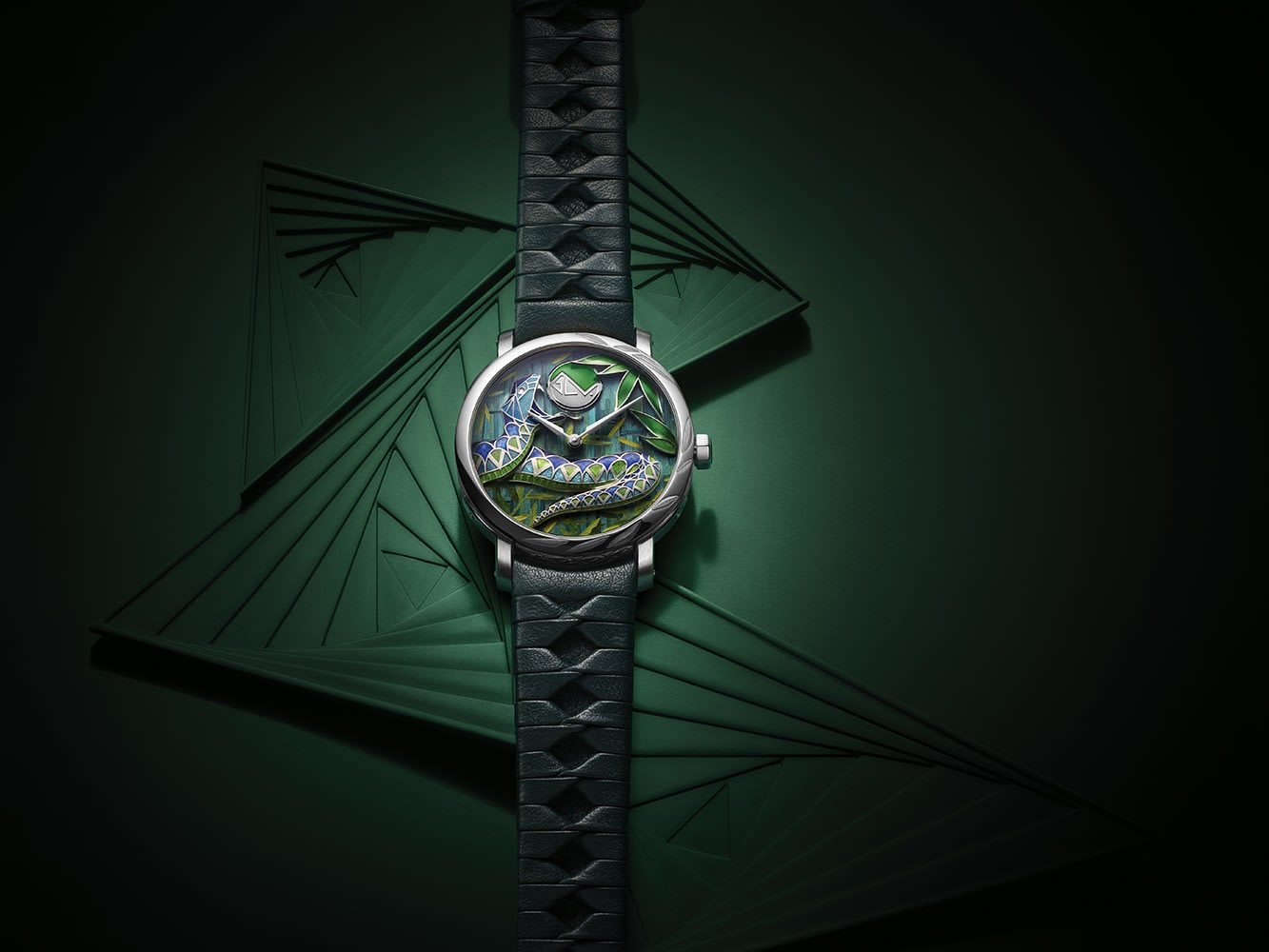 Louis Vuitton Snake’s Jungle : Une montre de 280 000 € qui mêle art et ...