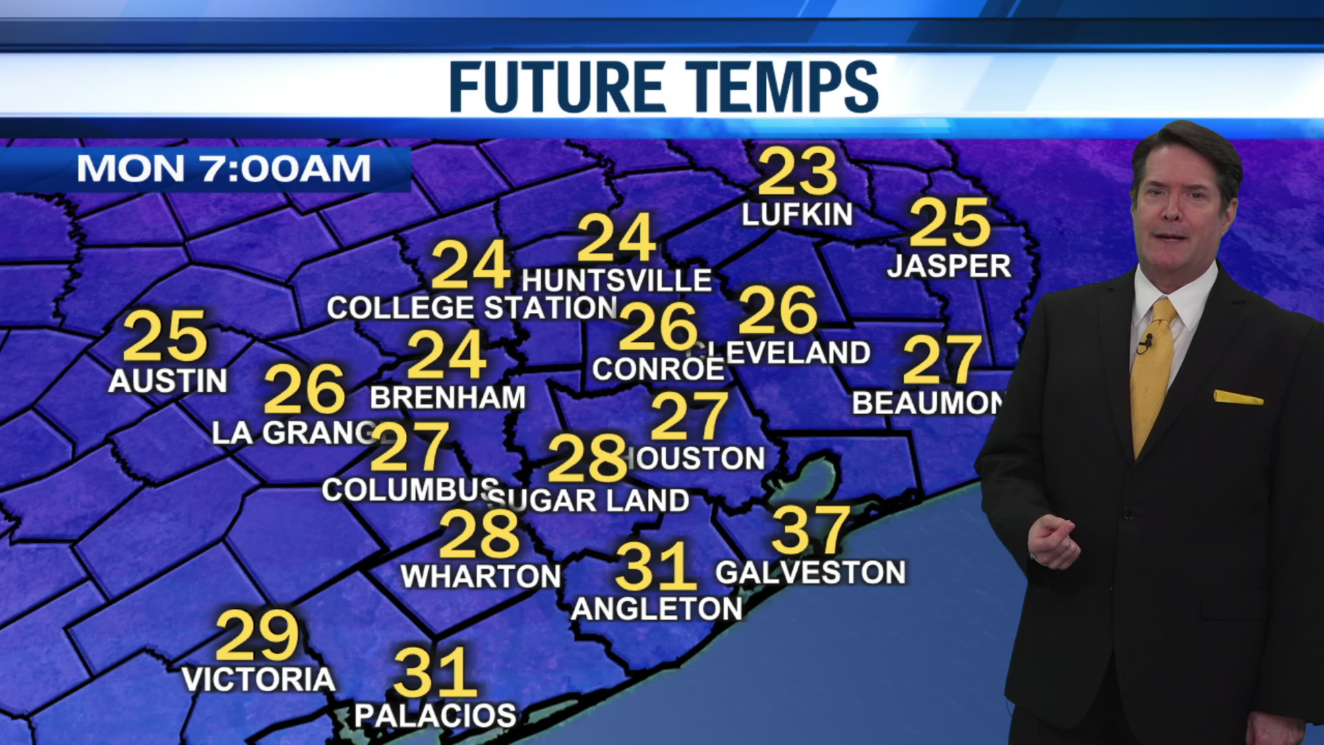 Sunday weather includes Cold Weather Advisory with 15 degree Wind Chill ...