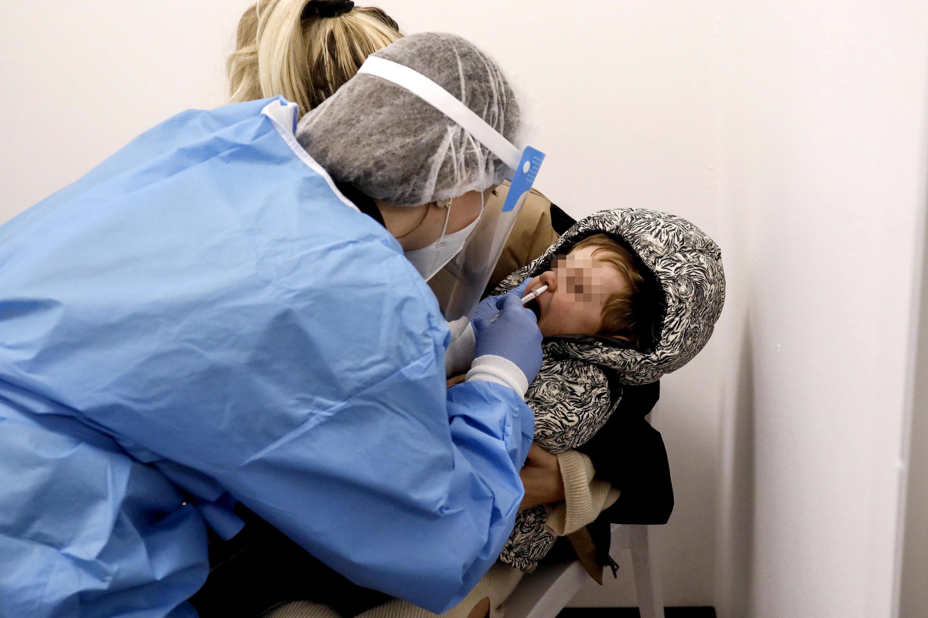 Sharp rise in flu cases, kids most hit