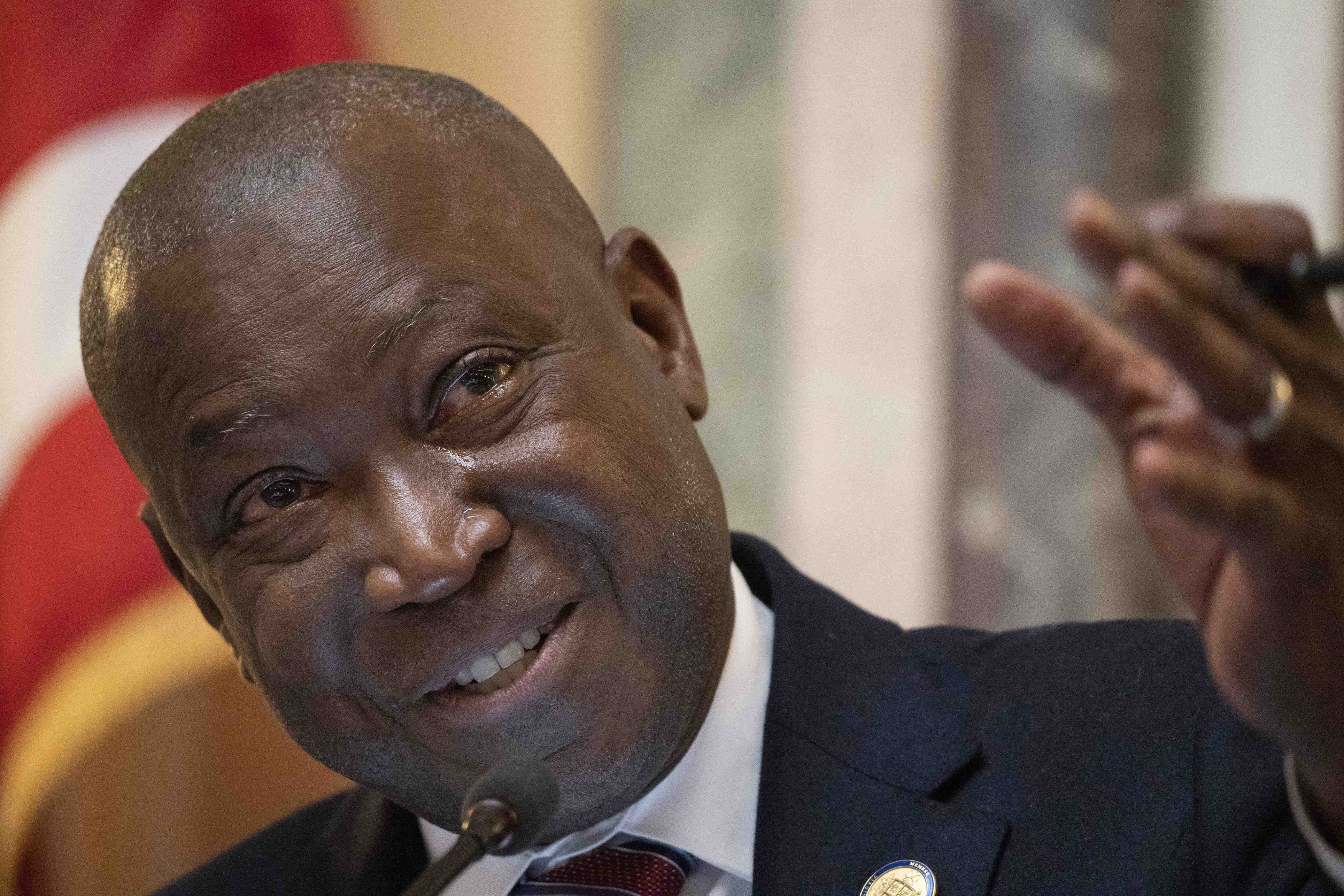 Virginia House Speaker Don Scott receives pardon from President Biden