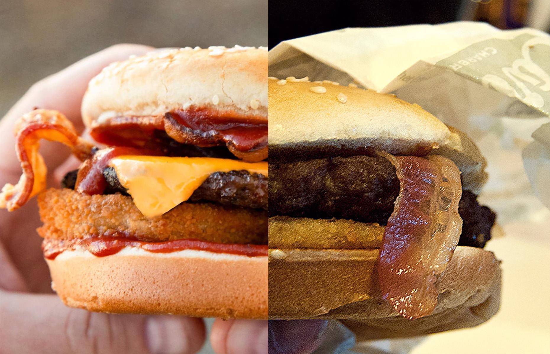 Realitätscheck: 15 Fast-Food-Fails in enttäuschenden Bildern