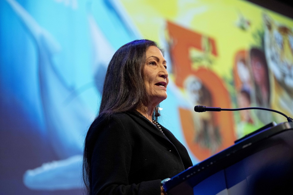 US Interior Secretary Deb Haaland reflects on tough choices during a ...