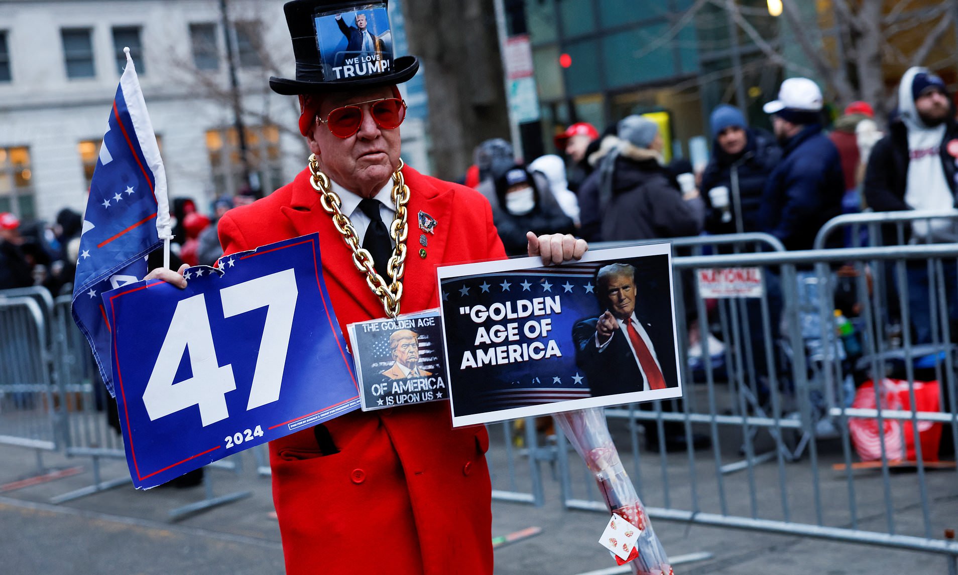 Trump Inauguration live updates: MAGA crowds line up for rally