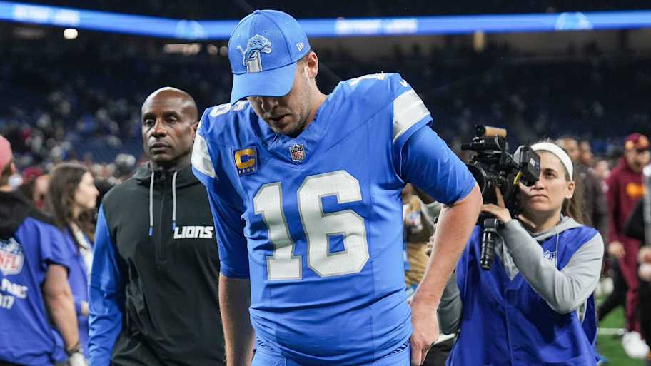 Everything Jared Goff Said After Lions' Loss to Commanders