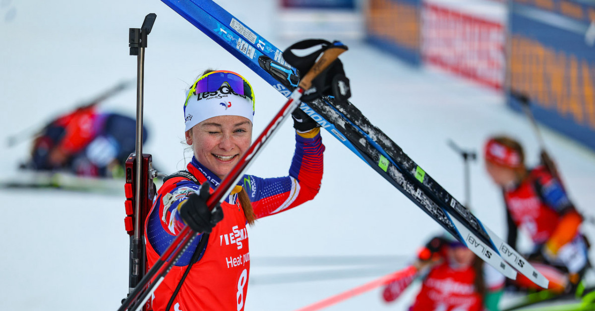 Jeanne Richard, le premier podium