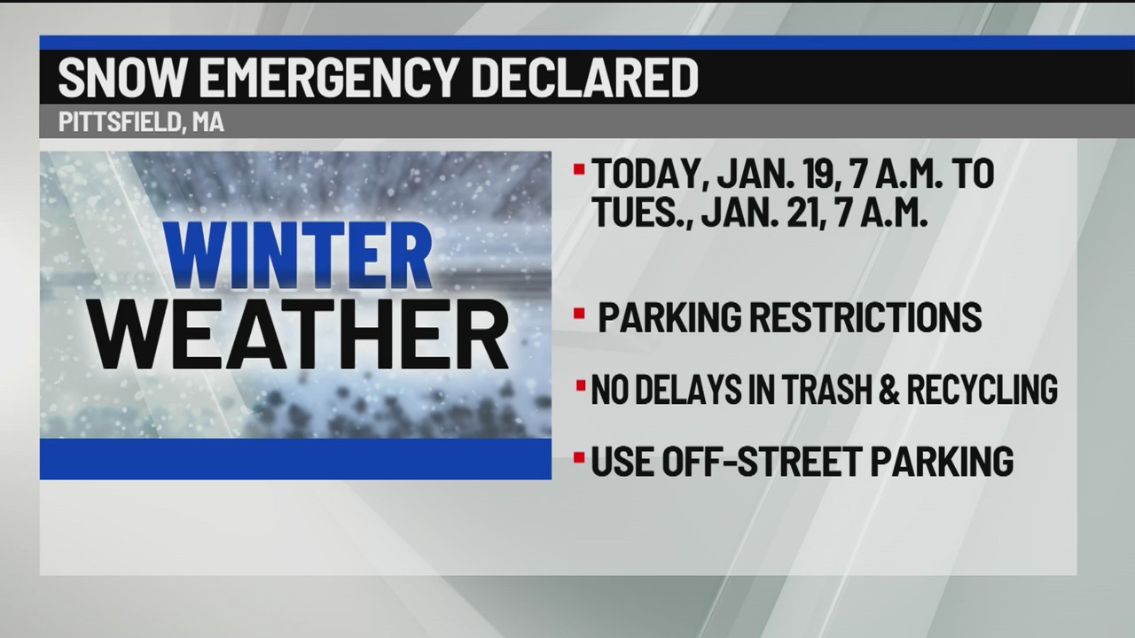 Snow emergency declared in Pittsfield