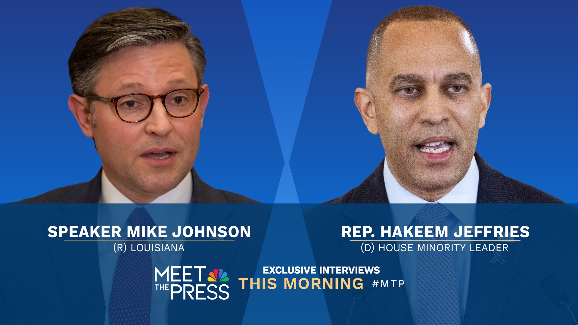‘Meet the Press' features exclusive interviews with Speaker Johnson ...
