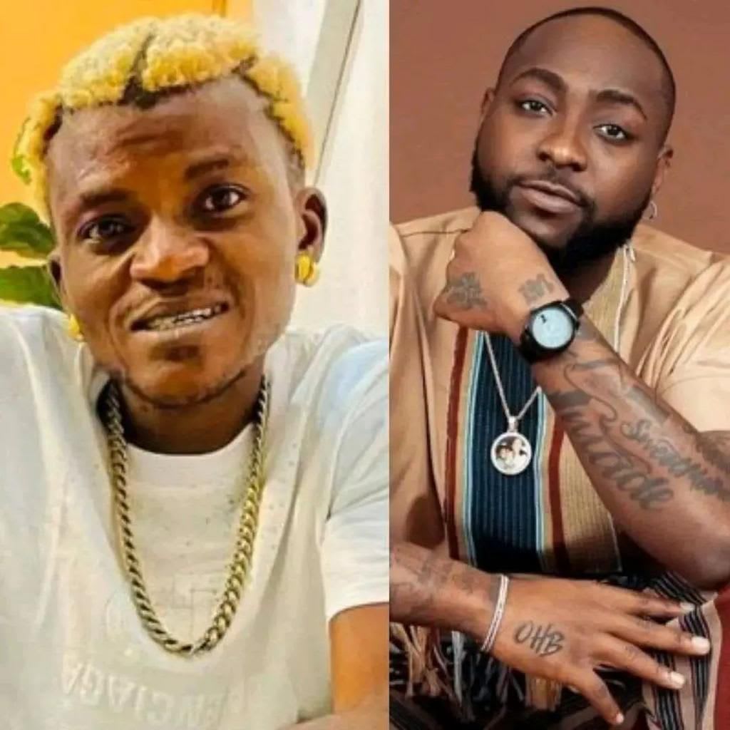 Davido will buy a chain for $30k and claim it’s $100m - Portable says ...