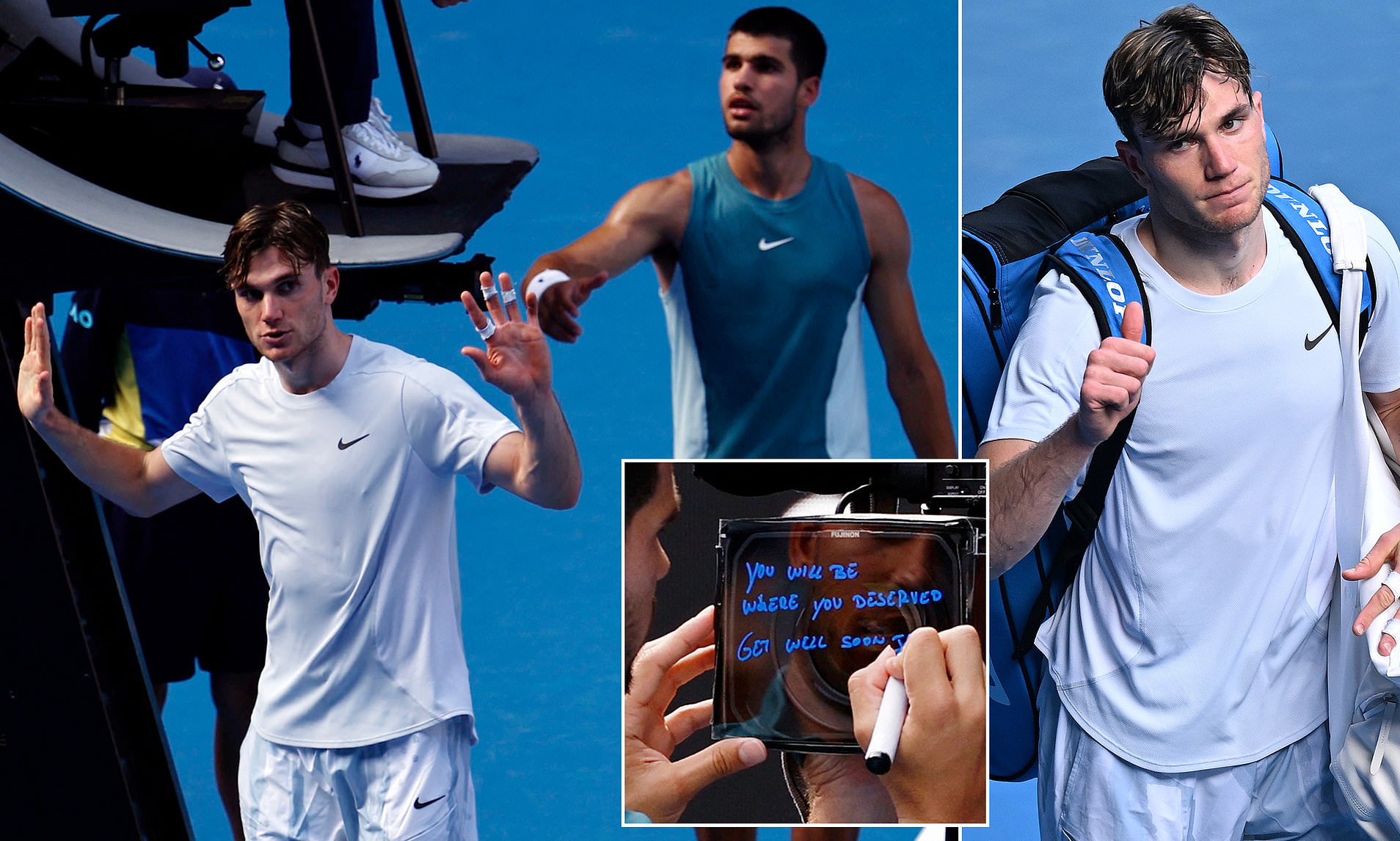 Jack Draper suffers Australian Open heartbreak as he retires with ...