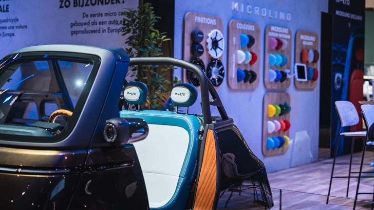 Microlino Spider, sans toit et avec un intérieur plus luxueux