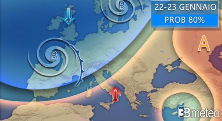 Meteo, si riapre la porta atlantica: in arrivo nuove perturbazioni con pioggia e neve. Ecco le ...