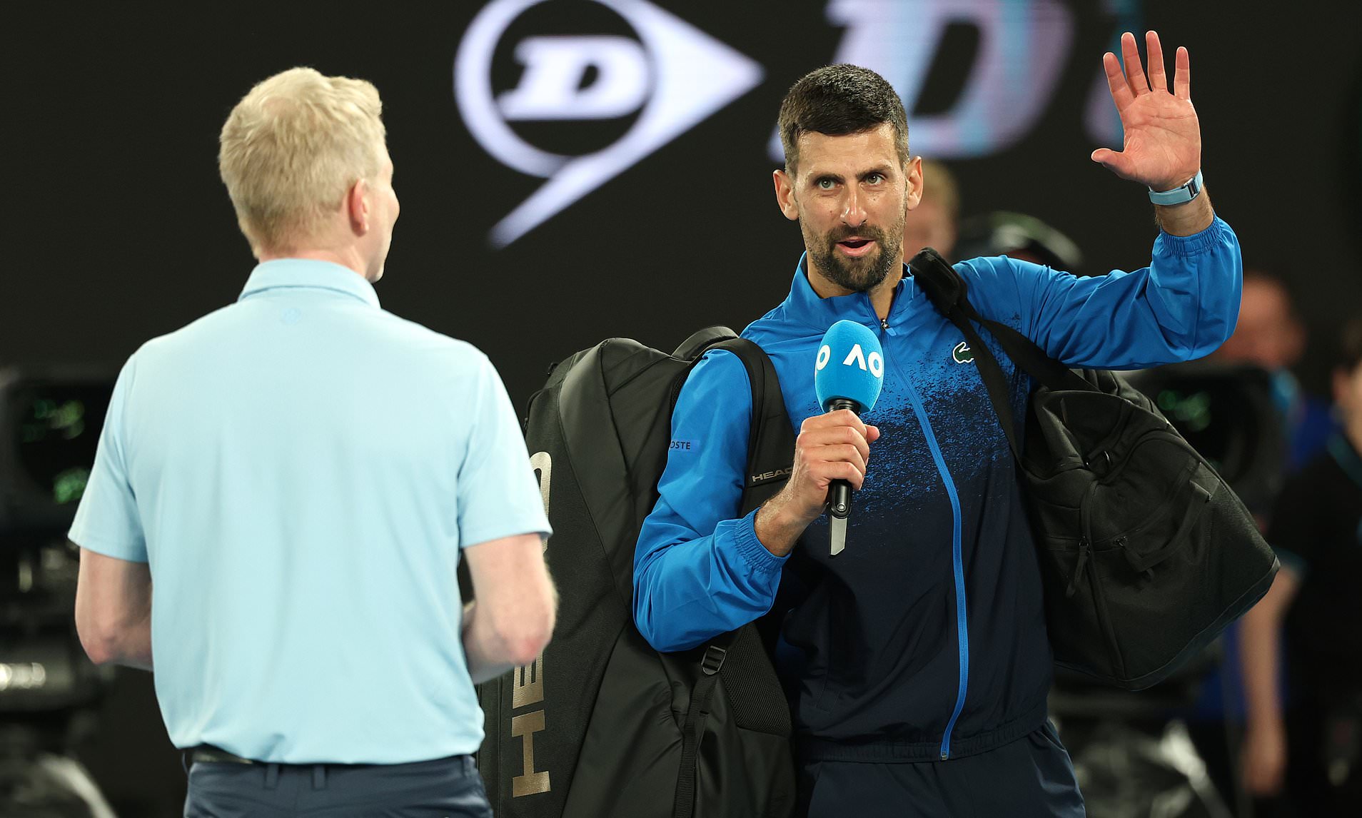 Novak Djokovic is booed by fans for surprising post-match act as he ...