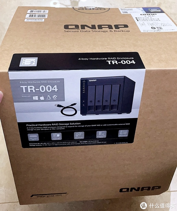 QNAP TR-004：数据存储好选择 😊