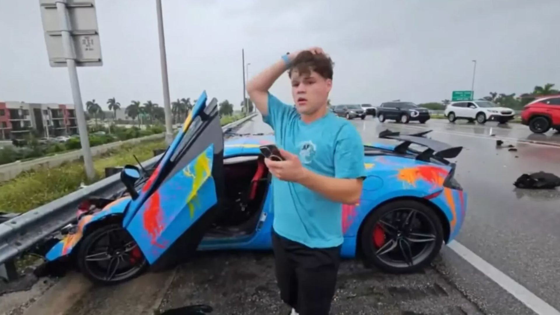 YouTuber Jack Doherty Faces Backlash After Crashing McLaren on Livestream