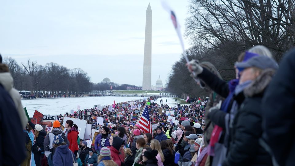 Trump protesters held a rally in DC before inauguration. Why they were ...