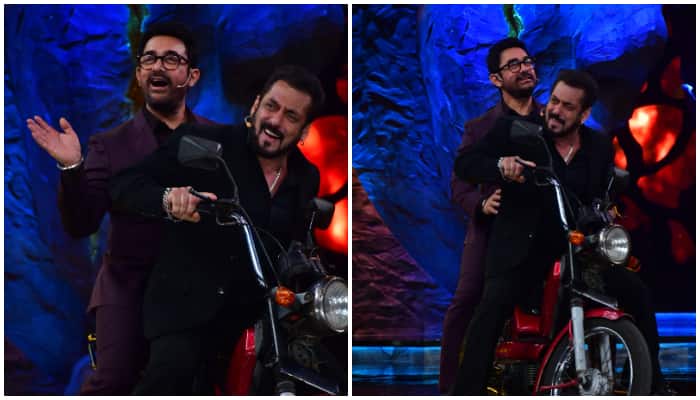 Bigg Boss 18: Salman Khan-Aamir Khan bring back 'Do Mastanae' moment on ...