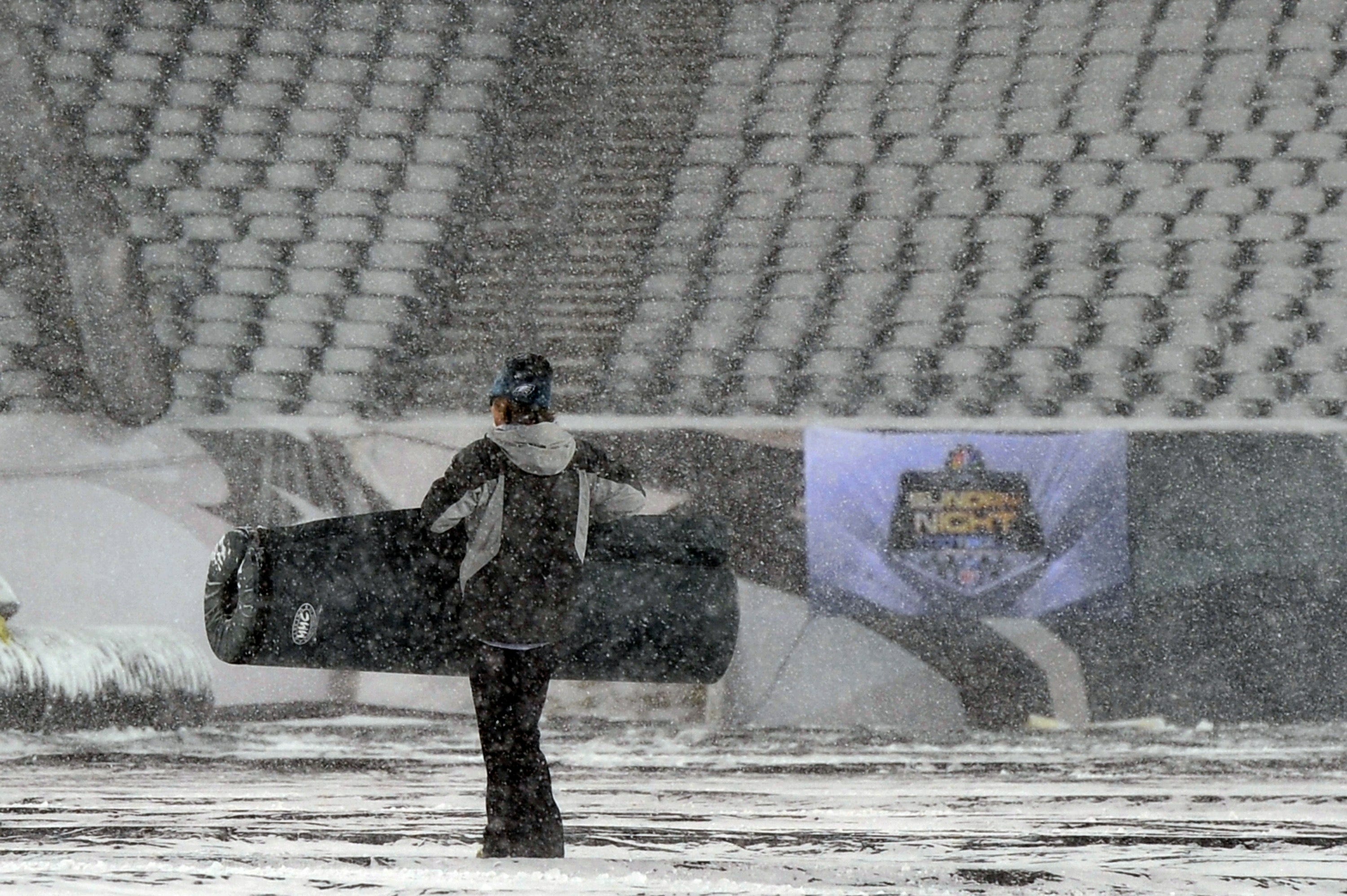 Eagles-Rams weather update: Will it snow in Philadelphia for the ...