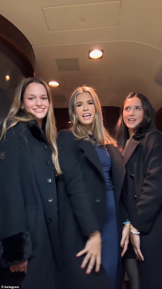 Trump's Angels: Kai and Ivanka look radiant at Inauguration events