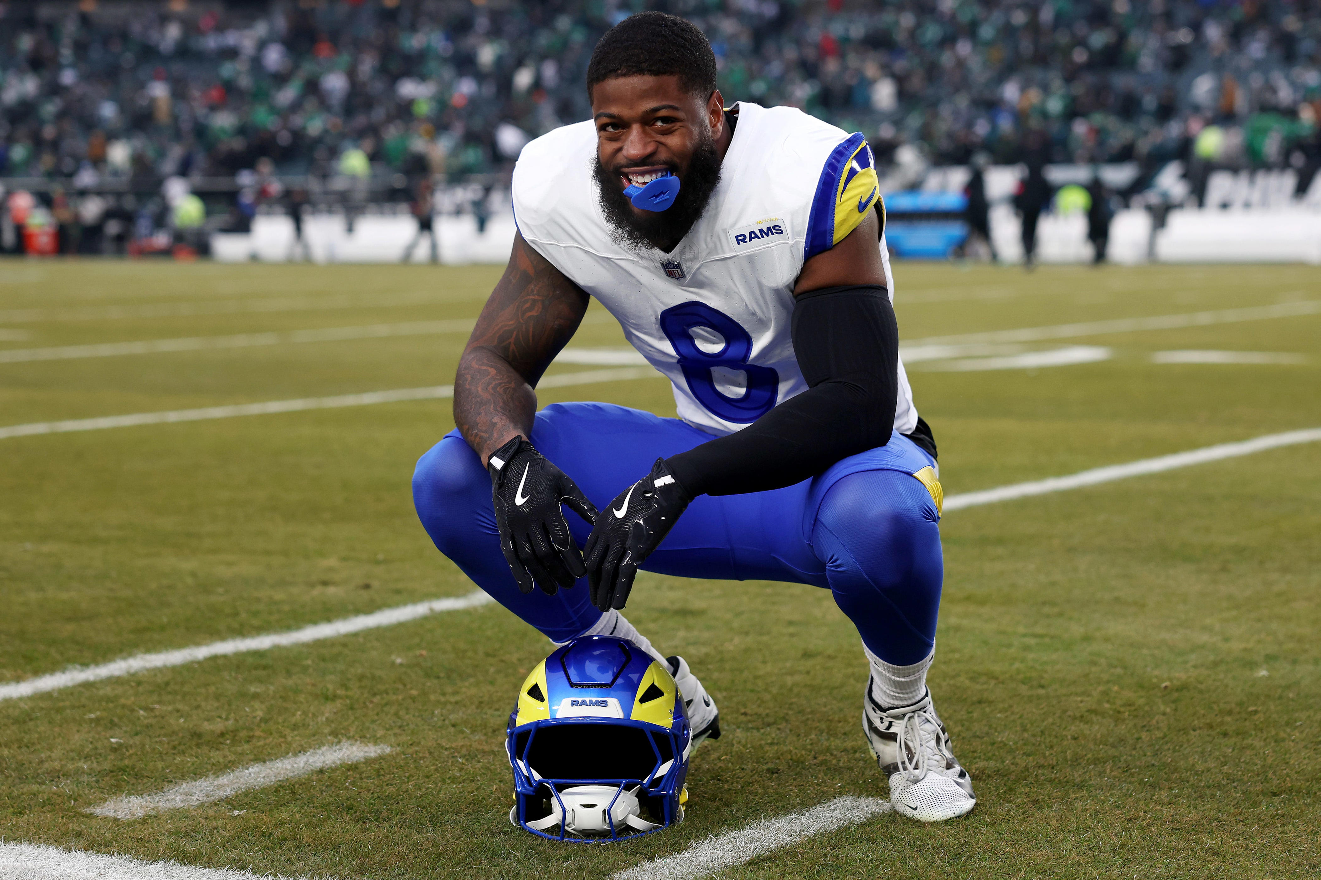 Jared Verse wins PFWA Defensive Rookie of the Year award