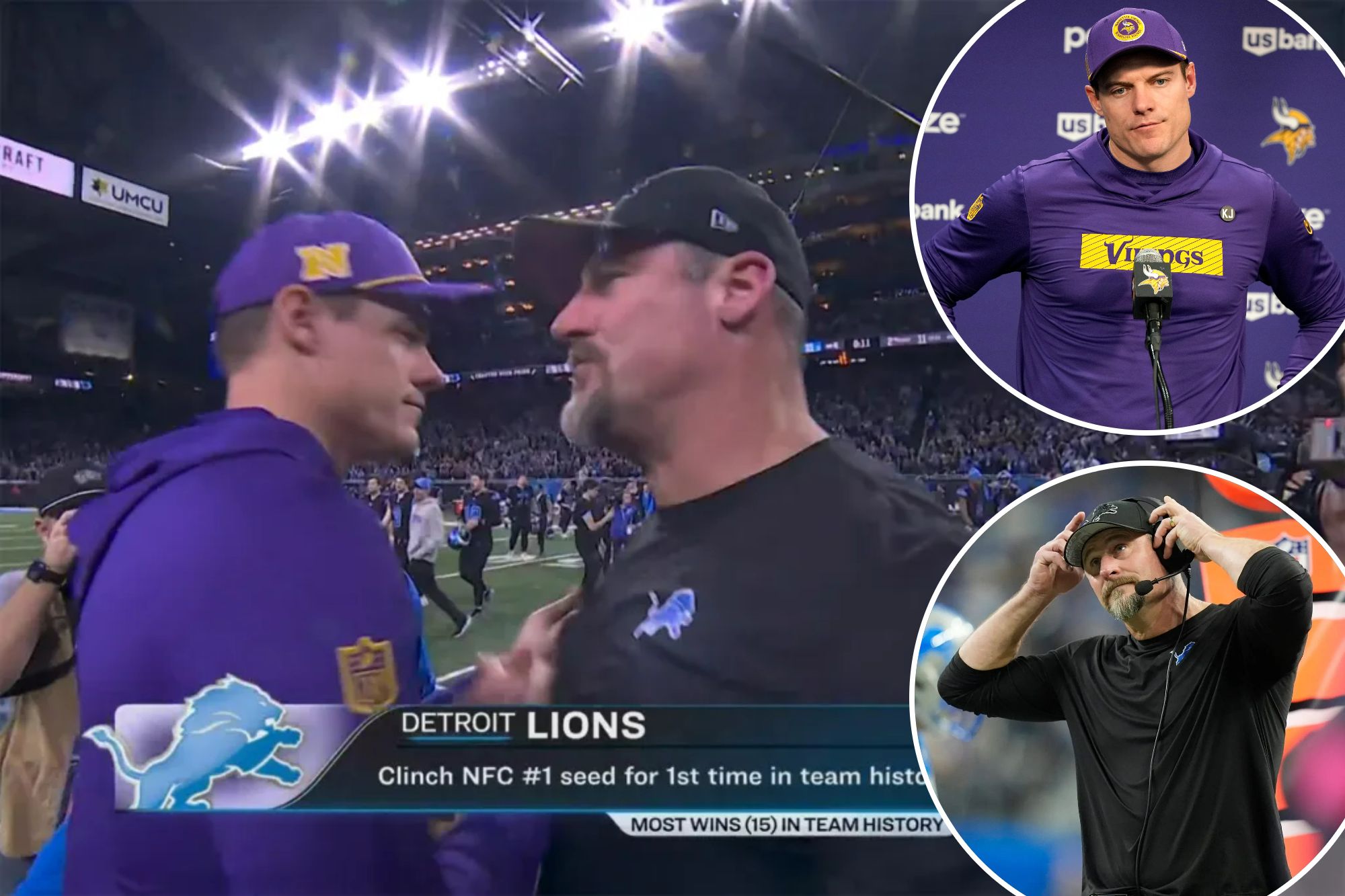 Dan Campbell’s bold statement to Vikings coach becomes a ‘Cancun’ joke ...