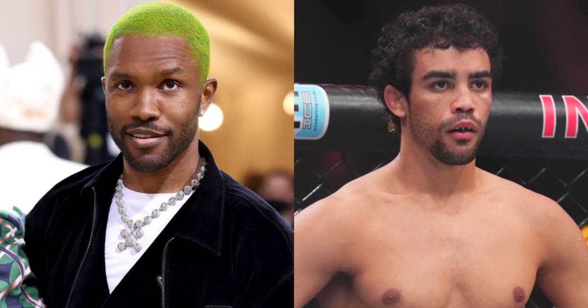 Frank Ocean Attends UFC 311 to Support Payton Talbott