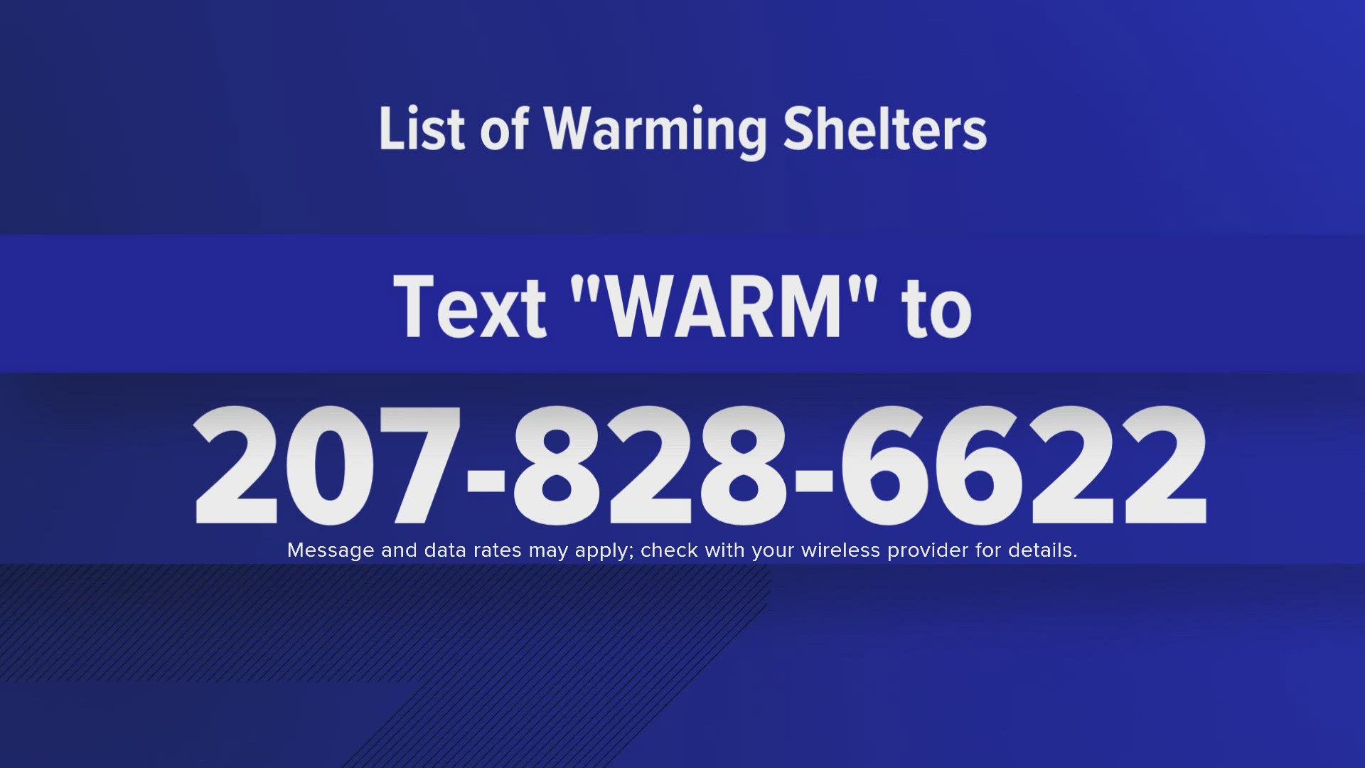 Need a place to stay warm? Here's how to find a warming center near you