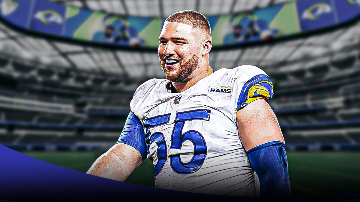 Rams’ Braden Fiske ruled out with injury vs. Eagles after making history