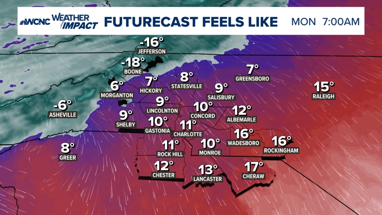 Weather Aware | Charlotte snow chances 'basically flurries,' Panovich says