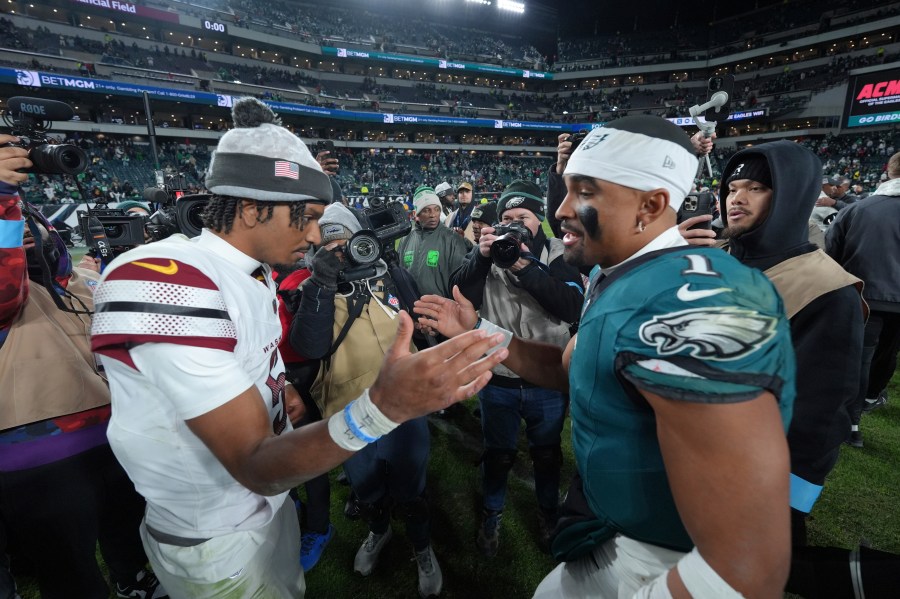 Eagles will host the Commanders in NFC championship game. Chiefs wait ...