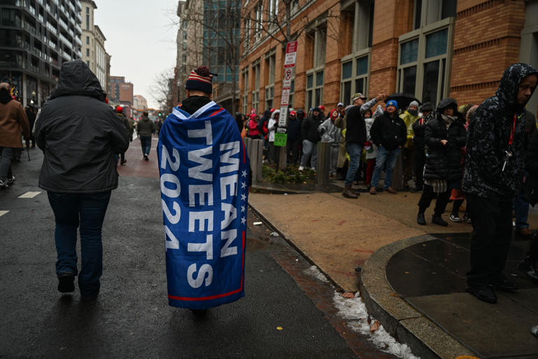 In photos: Trump at pre-inauguration rally vows to "fix every single ...