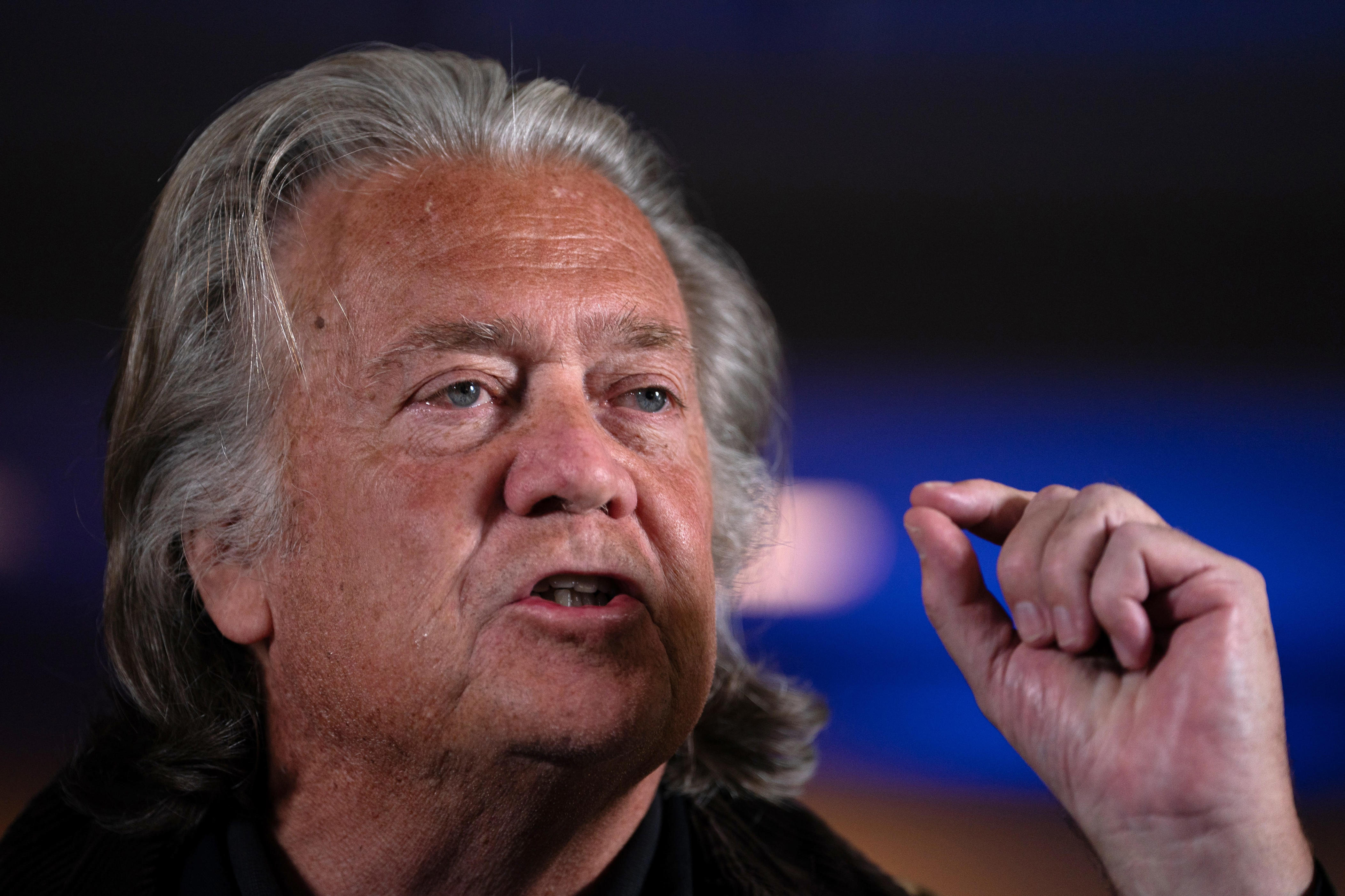 Steve Bannon says tech 'oligarchs' have 'surrendered' to Trump