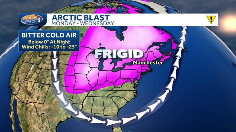 NH faces bitter cold, subzero wind chills after snowfall