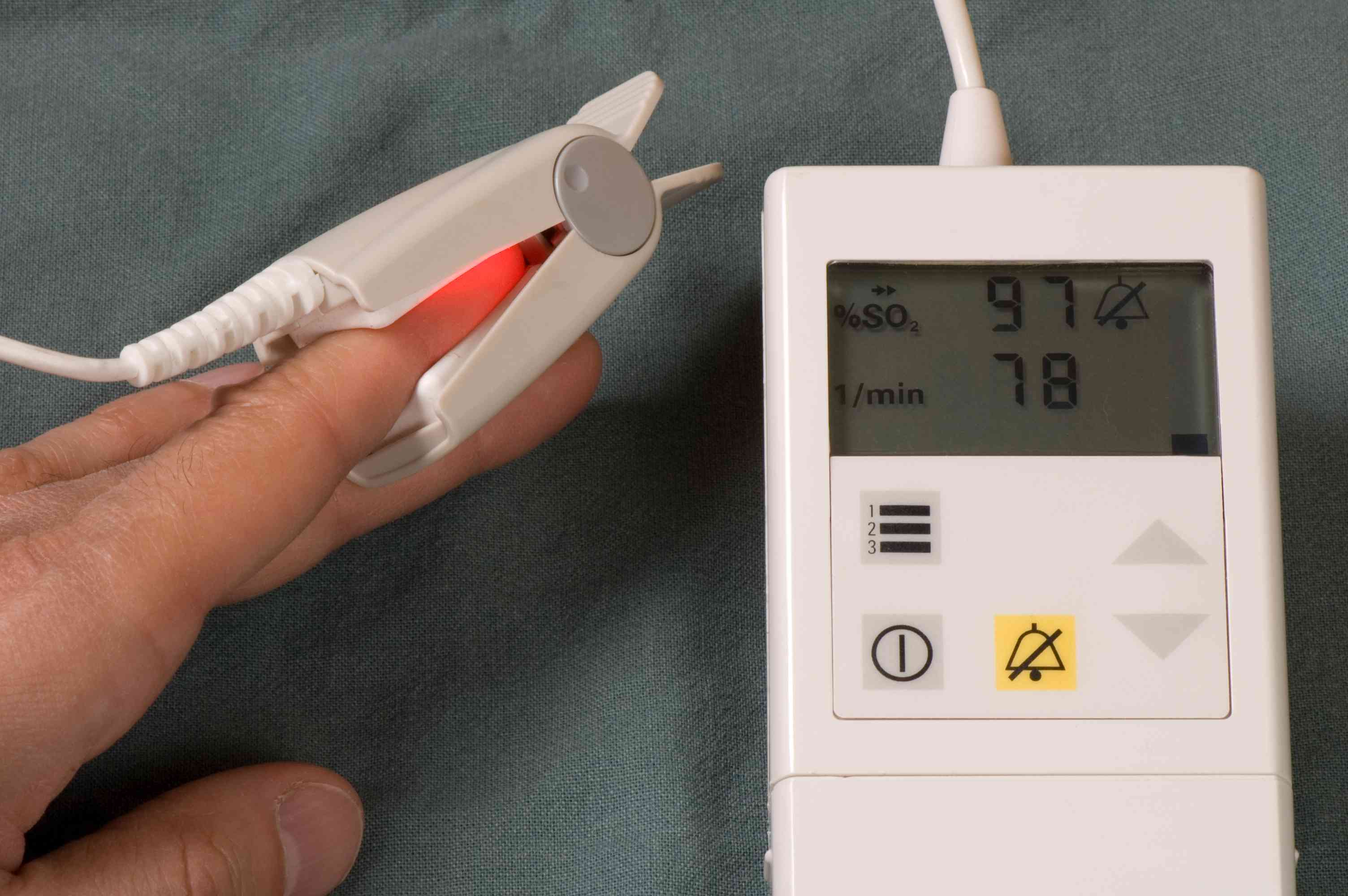 Sleep apnea and low blood oxygen during sleep